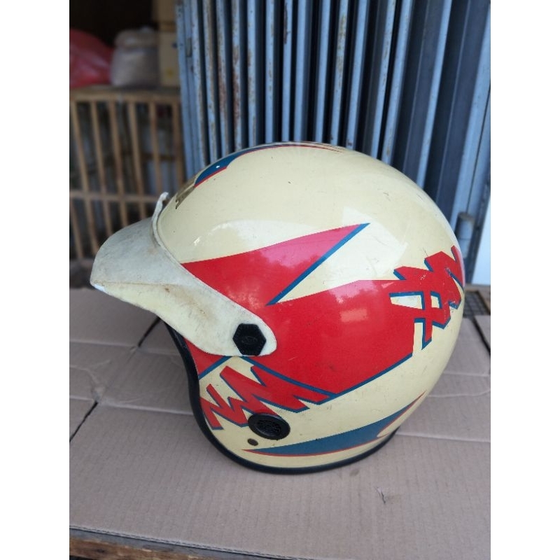 Jual Helm Yamaha jadul/lawas/classic original | Shopee Indonesia