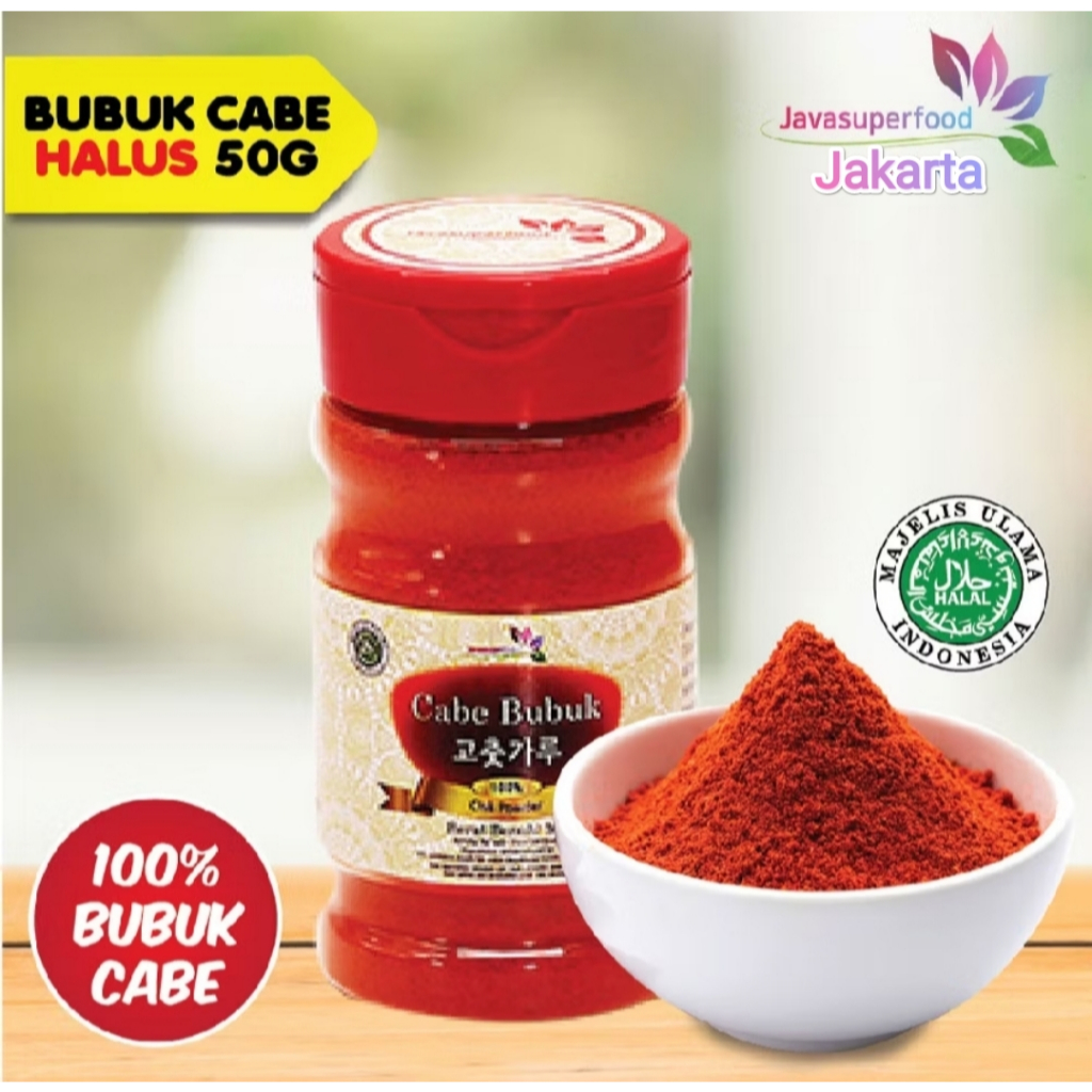 Jual Gochugaru - Bubuk Cabe Chili Powder - Halus - Botol - 50g | Shopee ...
