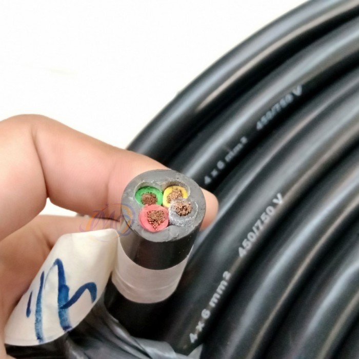 Jual Kabel NYY 4x6mm SUPREME - Kabel tembaga Cu/PVC/PVC (NYY) - 0.6/1 ...