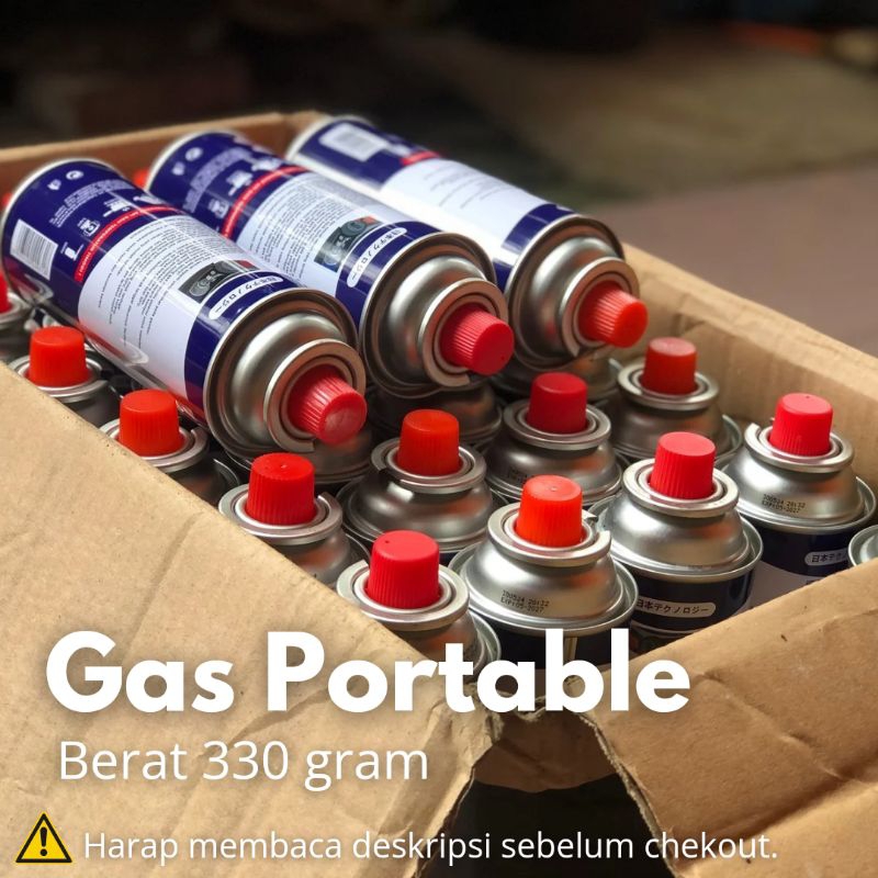 Jual Gas Portable Refill 330 gram | Shopee Indonesia