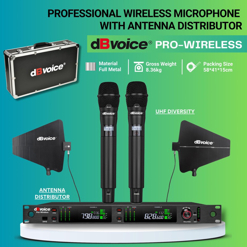Jual Mic Wireless Dbvoice PRO Wireless Original dB Voice Pro Wireless ...