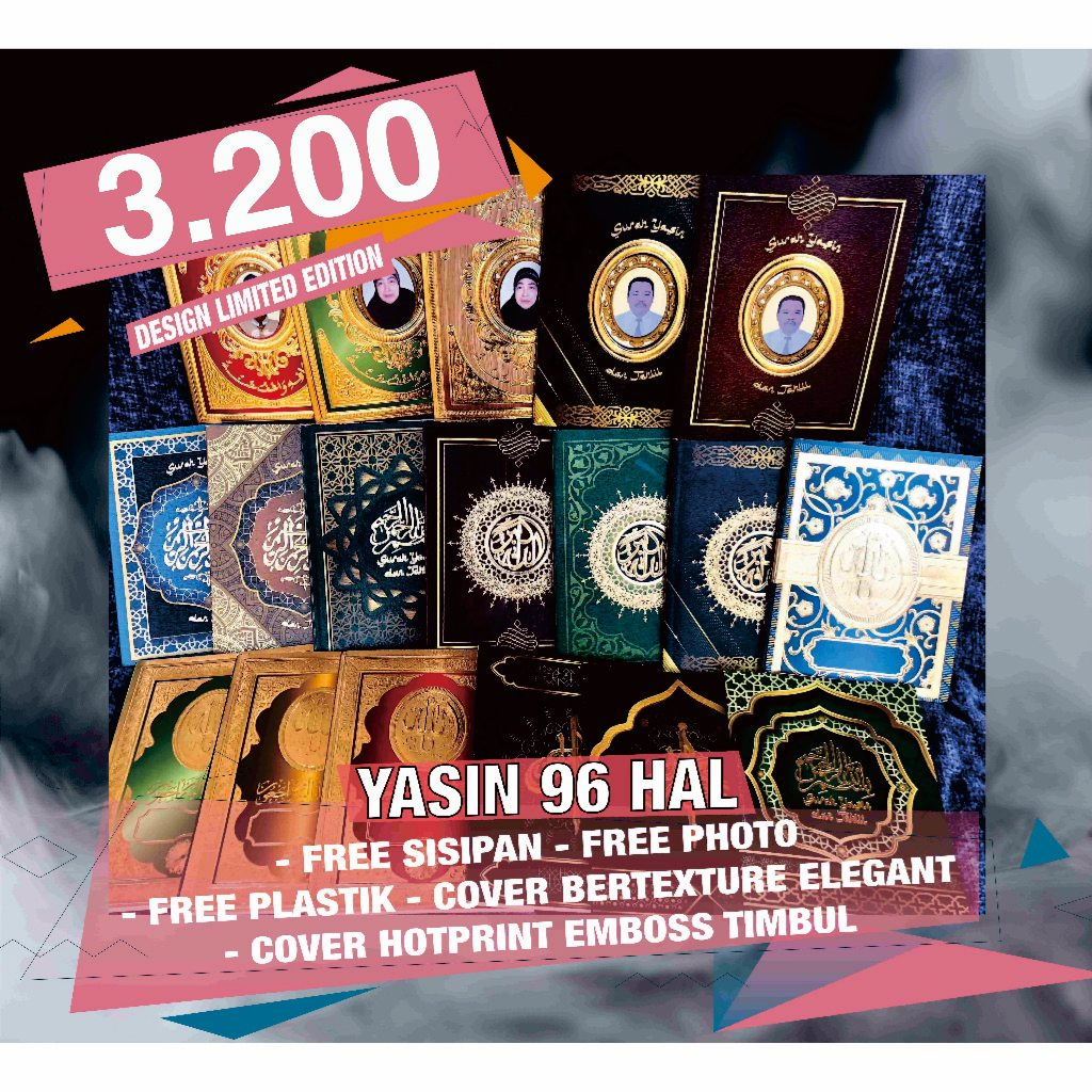 Jual BUKU YASIN DAN TAHLIL 96 HAL ARAB LATIN TERJEMAHAN COVER EMBOSS ...