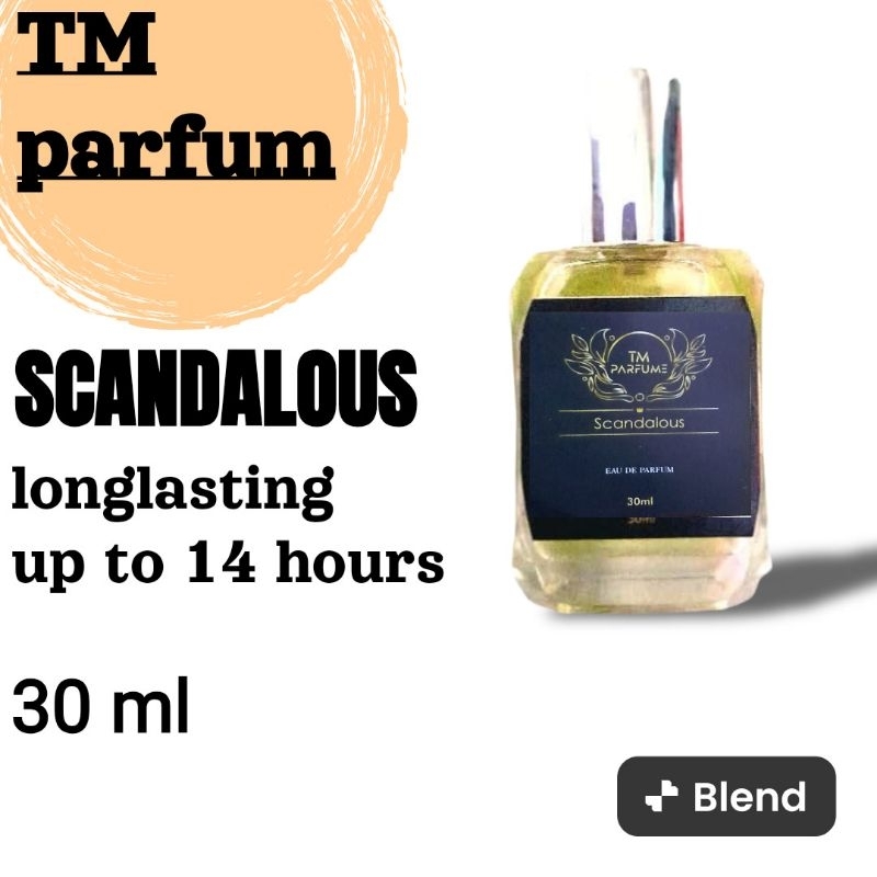 Jual TM PARFUM SCANDALOUS | Shopee Indonesia