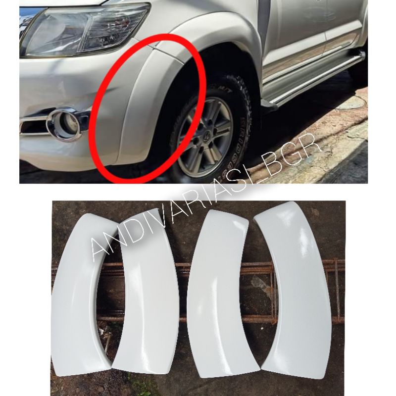 Jual Over fender Hilux Vigo 2011, 2012, 2013 & 2014 bagian sambungan ...