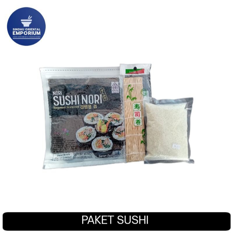 Jual Paket Sushi | Sushi Nori | Beras Sushi Jepang | Tikar Bambu Sushi ...