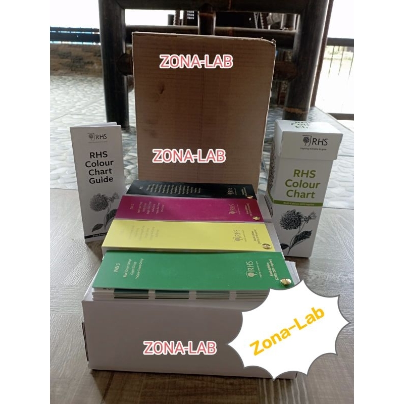 Jual RHS Color Chart - RHS CHART - BAGAN WARNA RHS - RHS Colour Chart ...