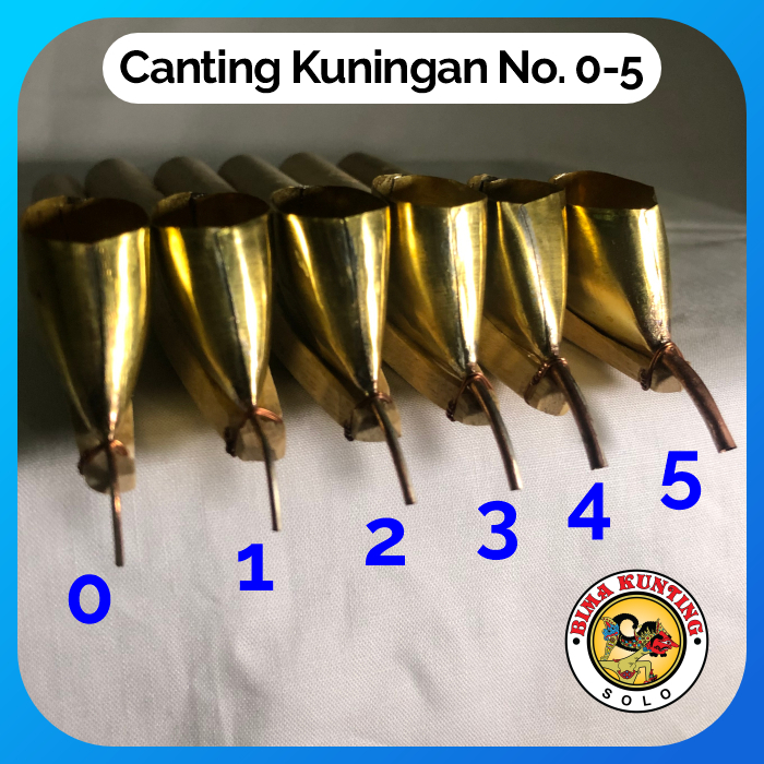 Jual Canting Batik Kuningan Nomor 0,1,2,3,4,5 harga per 1 biji | Shopee ...