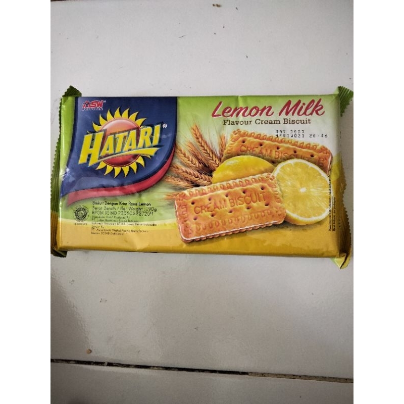 Jual wafer hatari lemon milk | Shopee Indonesia