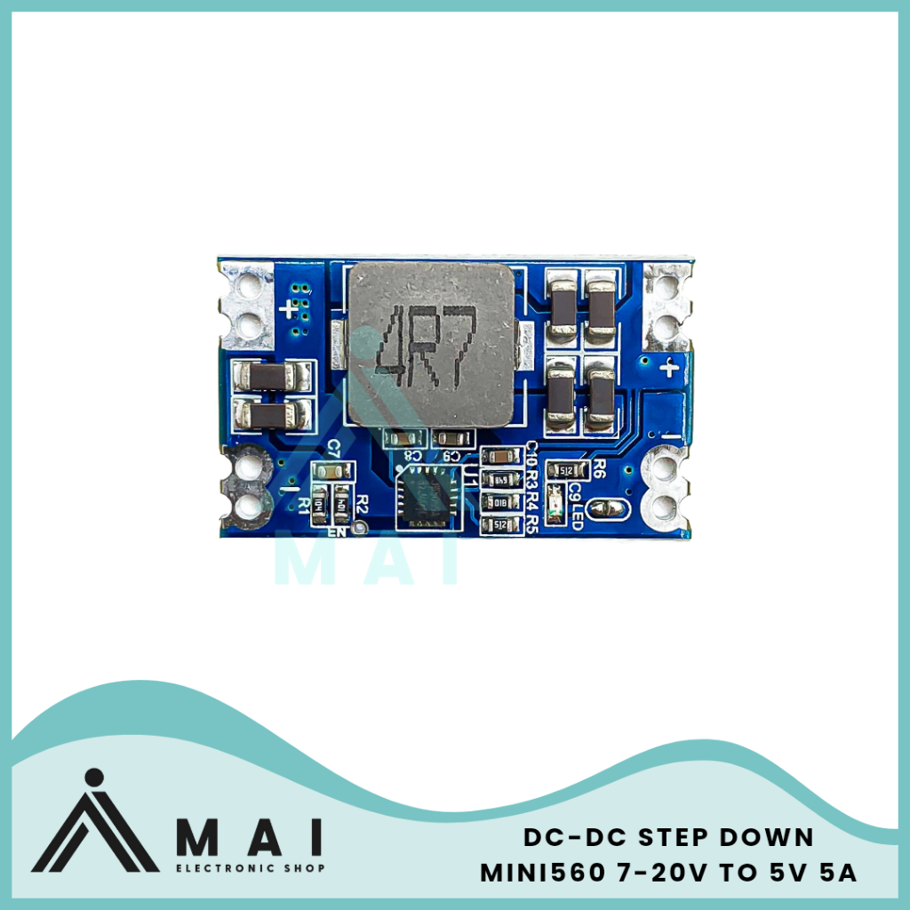 Jual Mini560 5V DC-DC Stepdown 7-20V To 5V 5A Supply Module DC | Shopee Indonesia