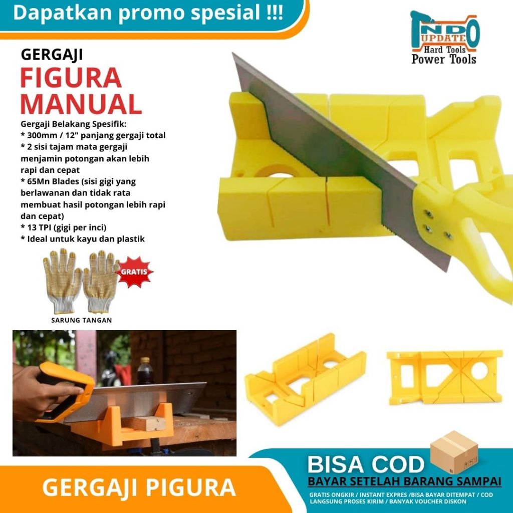 Jual Gergaji Pigura Figura Manual Papan Sudut Siku Frame Bingkai Kayu ...