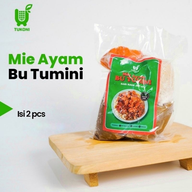 Jual Mie Ayam Frozen Bu Tumini (Isi 2 Porsi) | Shopee Indonesia