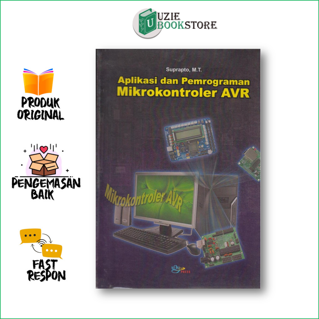 Jual Buku Original - Aplikasi dan Pemrograman Mikrokontroler AVR ...