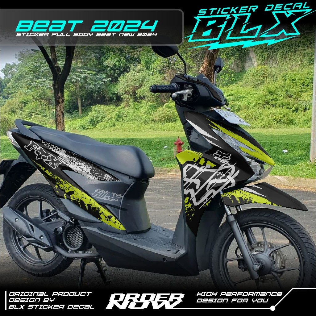 Jual Decal Sticker Honda Beat New Deluxe 2024 Sporty Smart Key Full ...