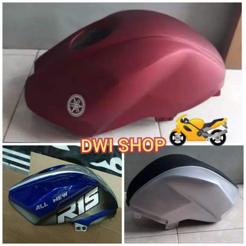Jual Cover tangki Yamaha R15 V3 model R125 | Shopee Indonesia