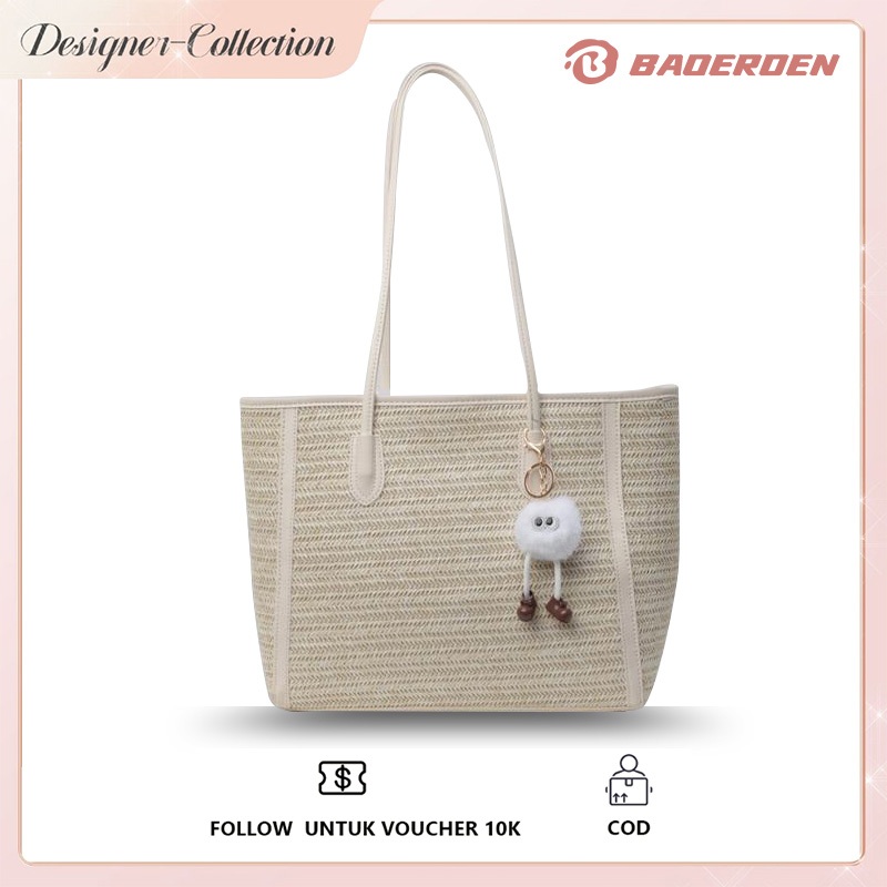 Jual BAOERDEN Tas selempang wanita / Tas jerami serbaguna tas pantai ...