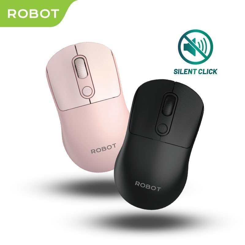 Jual ROBOT Mouse Wireless M207 2.4GHz Optical 1600DPI Original | Shopee ...