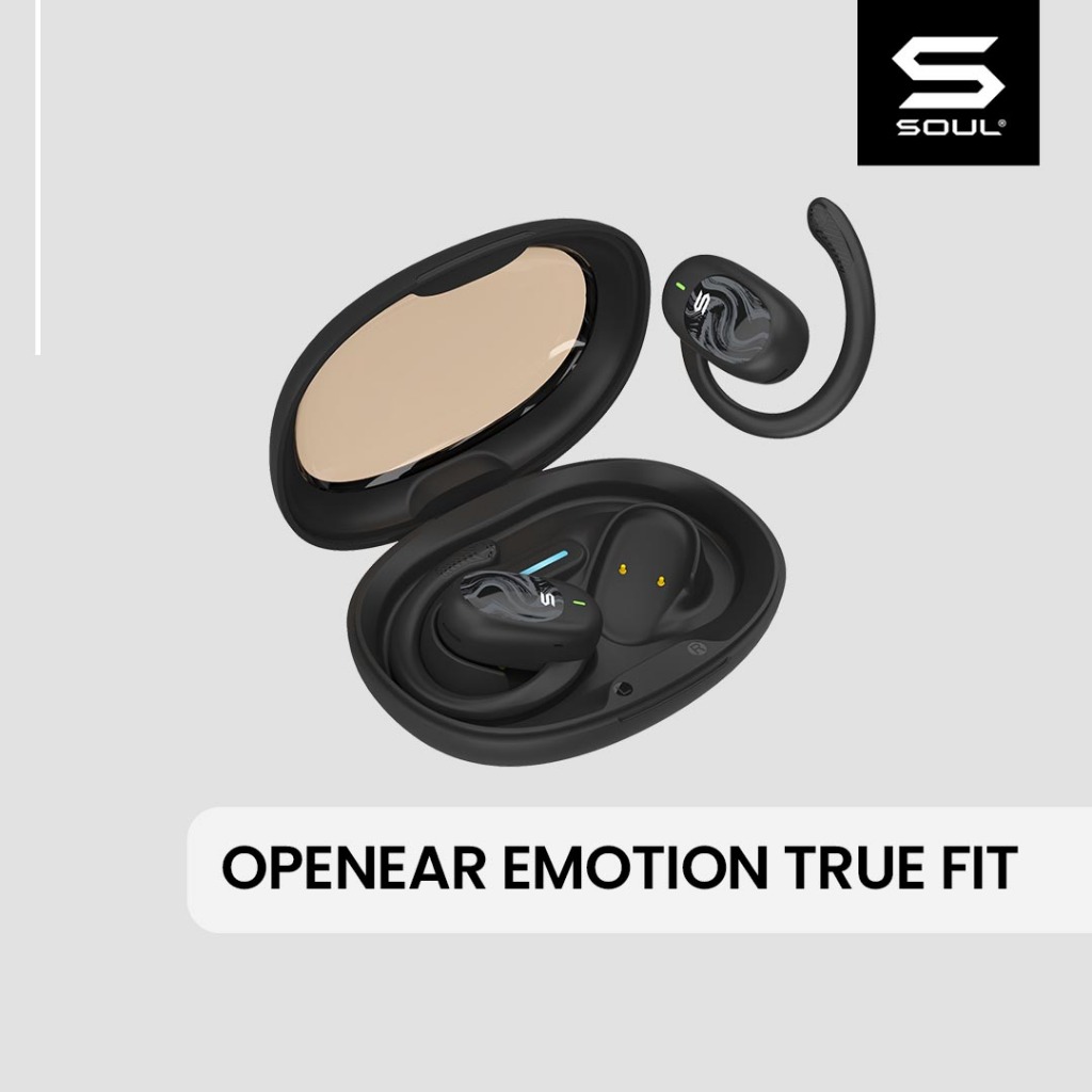 Jual SOUL Open Ear Emotion True Fit Air Conduction Earphone Adjustable ...