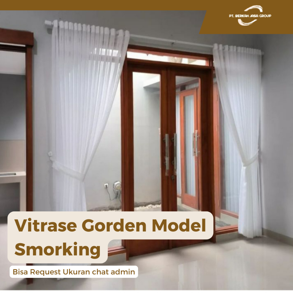 Jual Vitrase Gorden TERMURAH Vitrase Model Smokring Silver Tirai ...