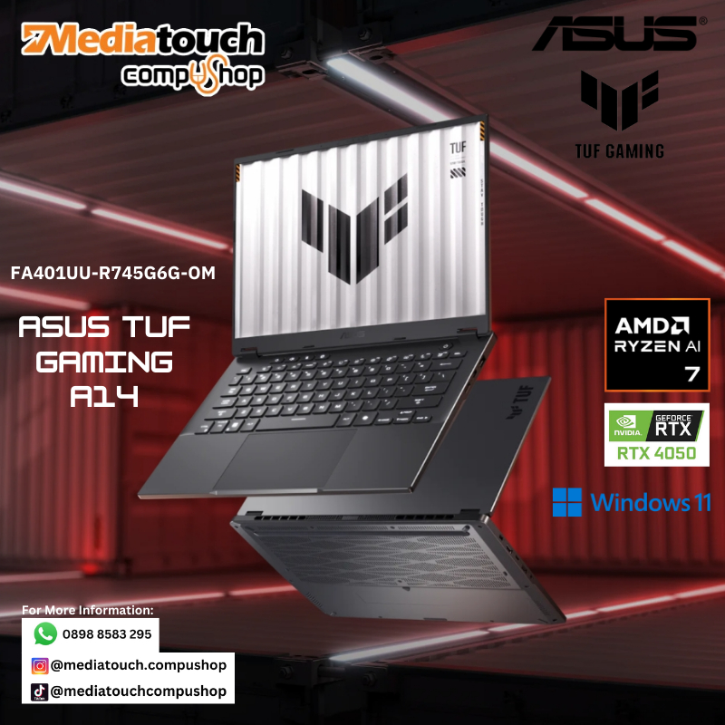 Jual Asus TUF Gaming A14 FA401UU-R745G6G-OM/Ryzen 7-8845HS/16GB/512GB ...