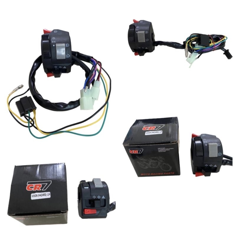 Jual Saklar Kiri Vixion Hazard Switch Kiri Custom Universal Motor ...