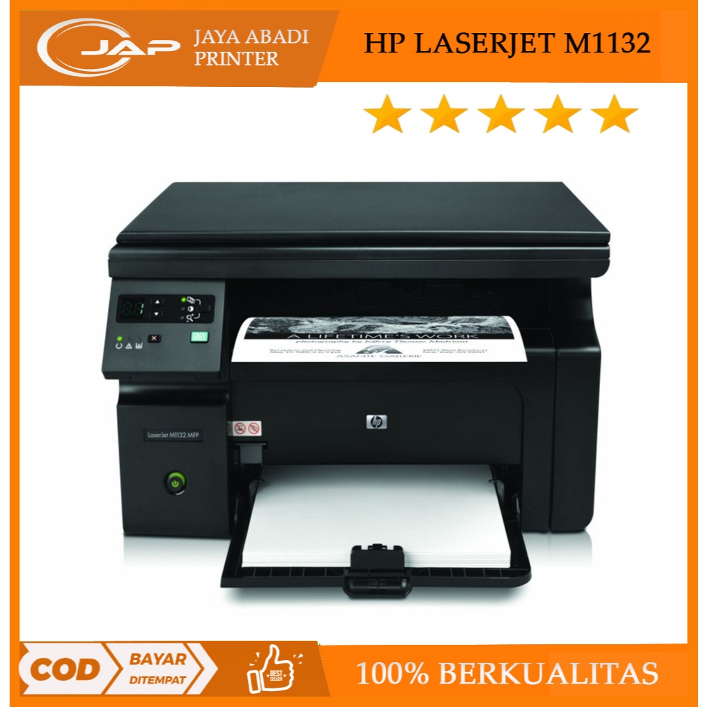 Hp Laserjet Pro M1132 Mfp Mono Laser Multifunction Printer Printers