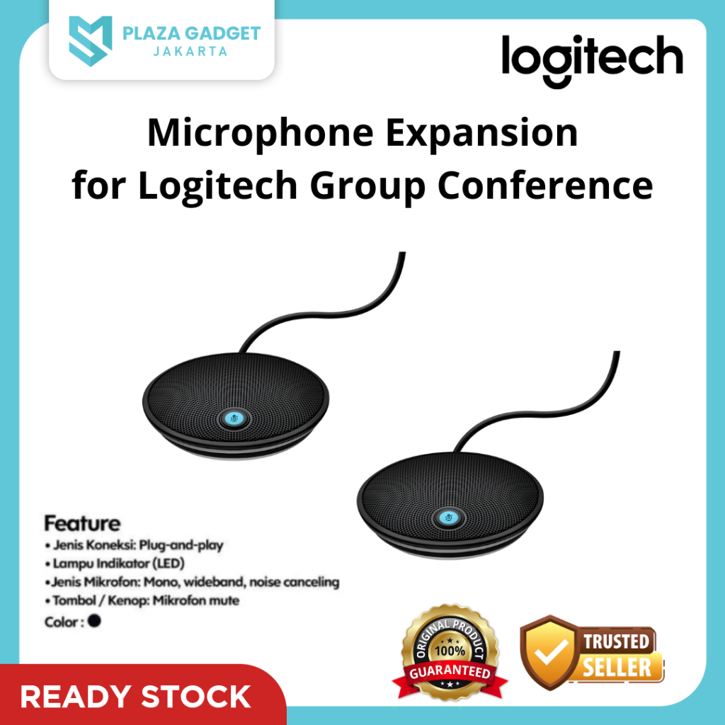 Jual Microphone Expansion for Logitech Group Conference | Garansi 2 ...