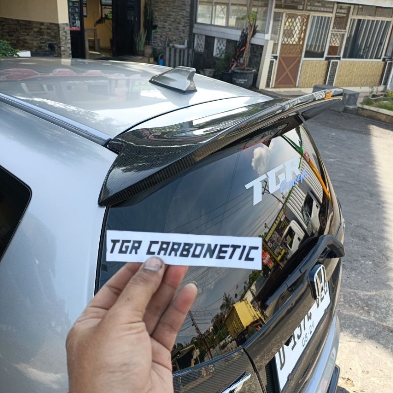 Jual spoiler model model spoon carbon karbon kevlar honda jazz ge8 ge 8 ...