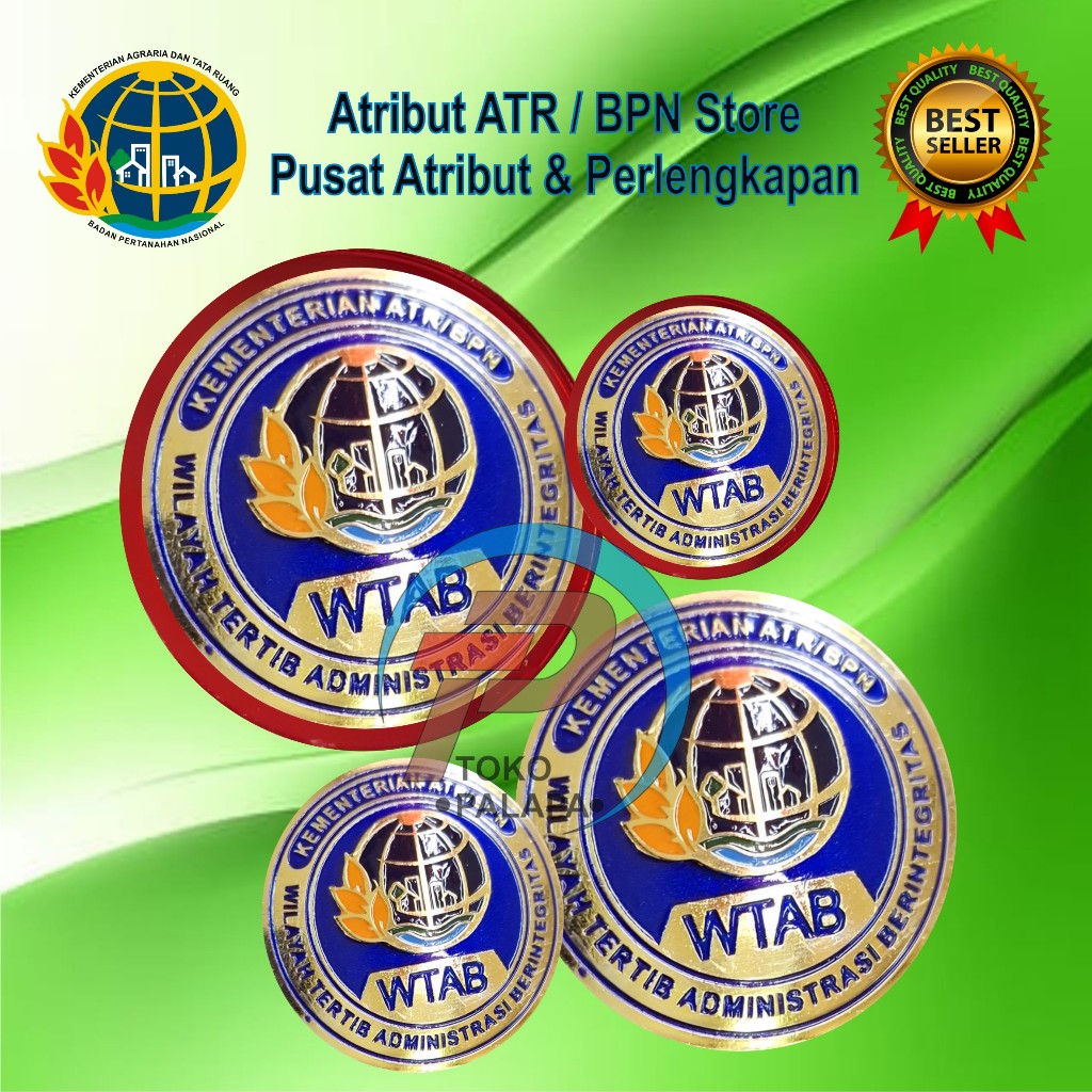 Jual PIN WILAYAH TERTIB ADMINISTRASI TERINTEGRITAS (WTAB) ATR/BPN ...