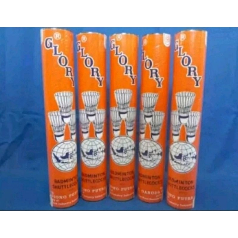 Jual Shuttlecock bola Badminton kok Glory orange Asli original | Shopee ...