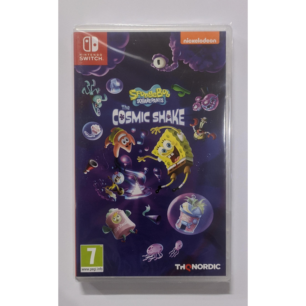 Jual Kaset Switch SpongeBob SquarePants: The Cosmic Shake | Shopee ...