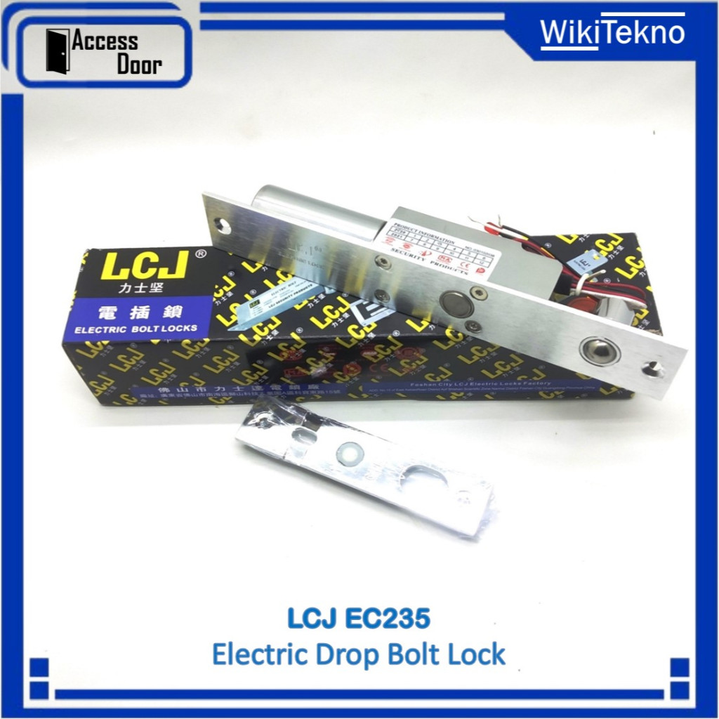 Jual Dropbolt Lock Falco LCJ EC235 - Electric Drop Bolt Access Control ...