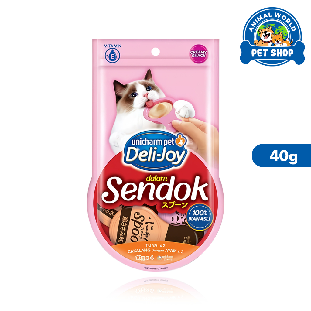Jual Snack Kucing DELI JOY Sendok 40g | Shopee Indonesia