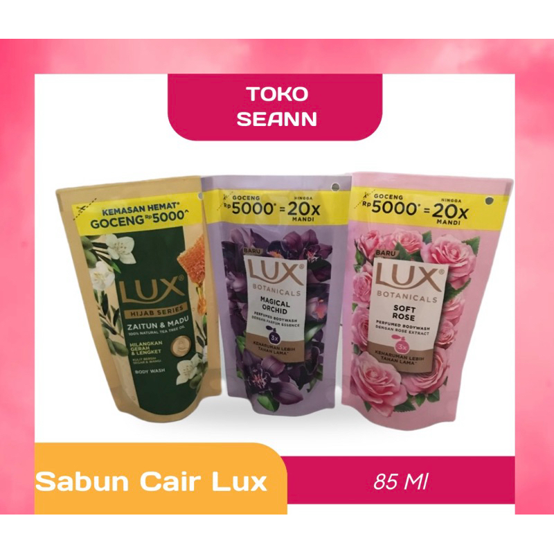 Jual LUX Sabun Cair 85 Ml | Shopee Indonesia