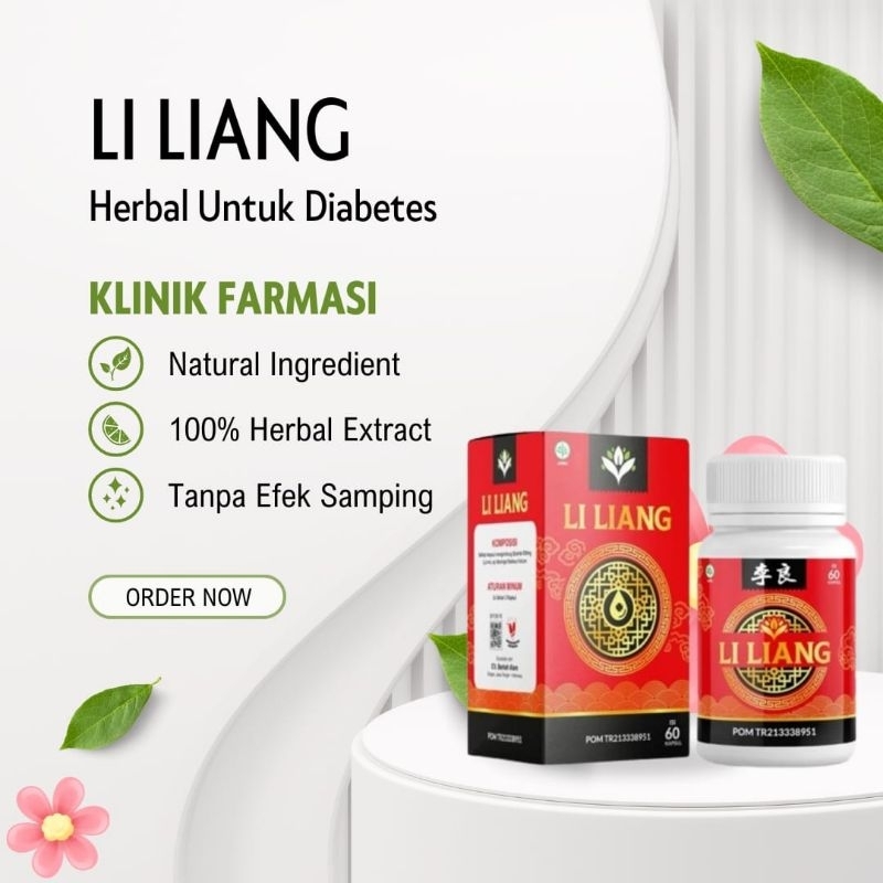 Jual Li Liang Kapsul China Original Obat Diabetes - Li Liang 100% ...