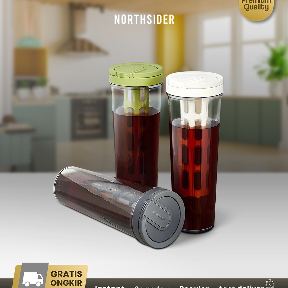 Jual Extra Cold brew Coffee Tea maker Infuser 1ml alat kopi teh GJ312 ...