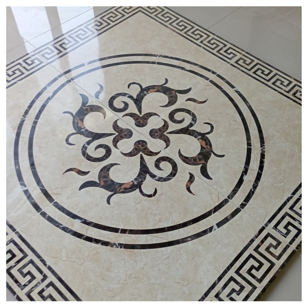 Jual Granit Pola Decor 160x160 Motif Klasik Oriental Glaze Polished ...