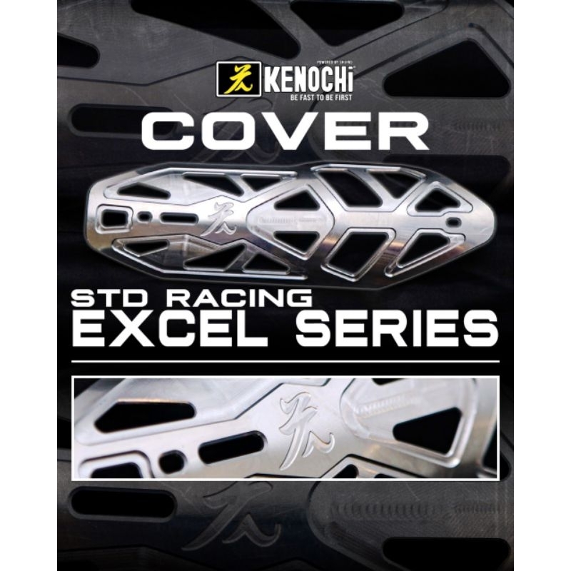 Jual Cover Tamenng Knalpot Alumunium CNC Kenochi Excel Universal Mio ...