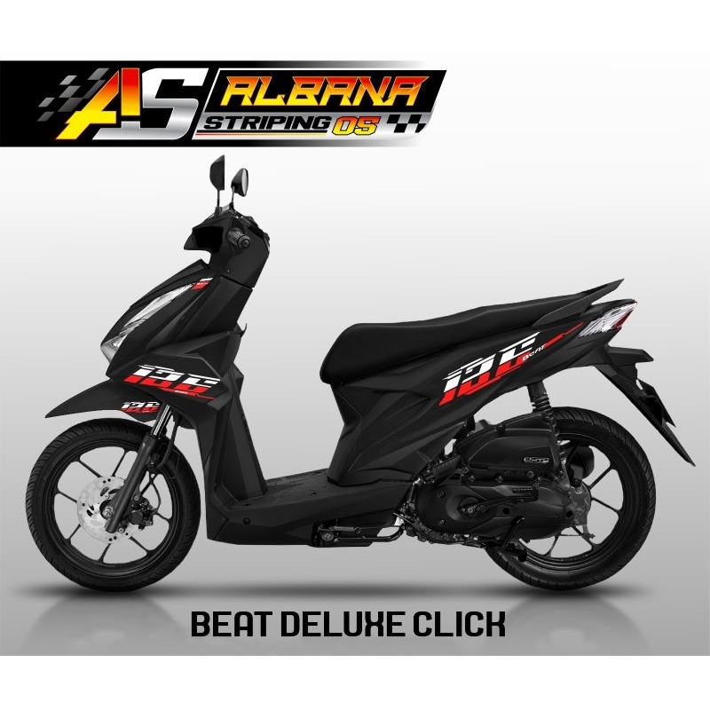 Jual STRIPING STRANSPARAN BEAT DELUXE CLICK /STICKER BEAT DELUXE ...