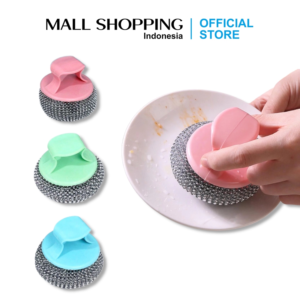 Jual Spon Kawat Cuci Piring Stainless Steel Panci Sabut Spons Sponge ...