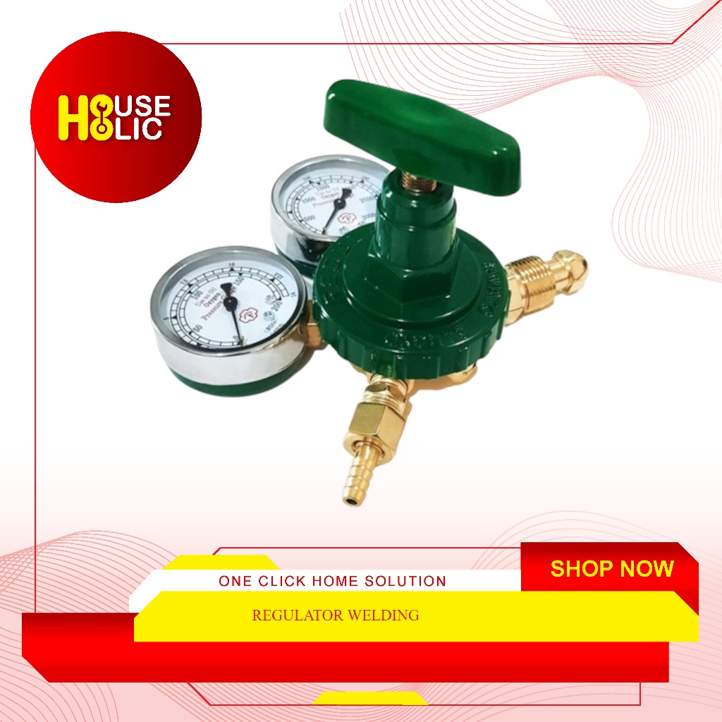 Jual Regulator Oksigen Welding / Regulator O2 / Welding Regulator Las ...