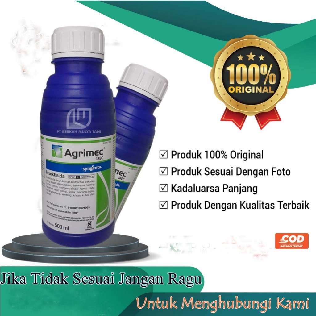Jual Insektisida Agrimec 18EC 500 ml Obat Hama Agrimek Bahan Aktif ...