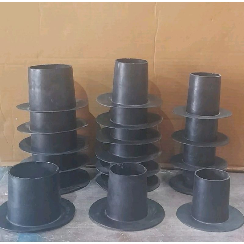 Jual CORONG TALANG PUTIH 2 1/2" in inci inchi / CORONG KARET HITAM ...