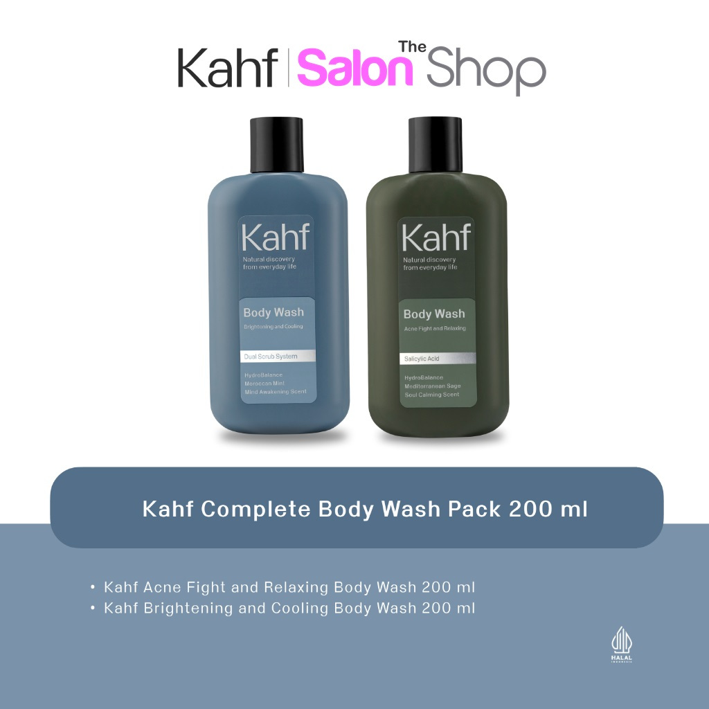 Jual Kahf Body Wash 200 ml | Acne Fight and Relaxing Body Wash ...