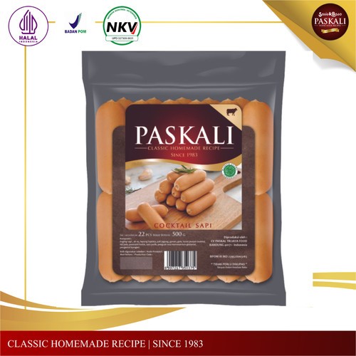 Jual Paskali Classic Homemade Recipe Sausage Cocktail 500gr / Sosis ...