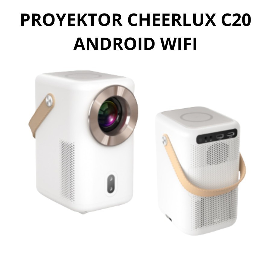 Jual LED Proyektor CHEERLUX C 20 Android (3200L) C20 Android | Shopee ...
