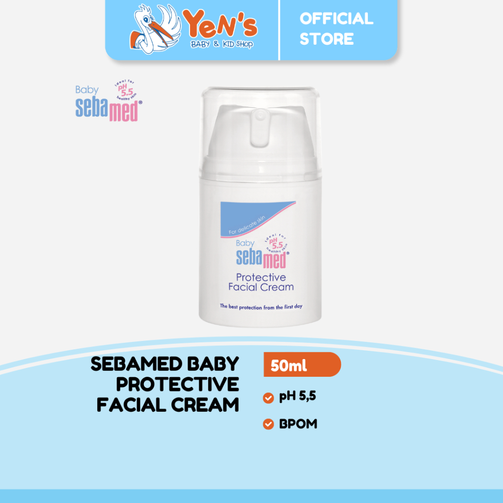 Jual Sebamed Baby Protective Facial Cream 50ml - Pelembap Wajah Bayi ...