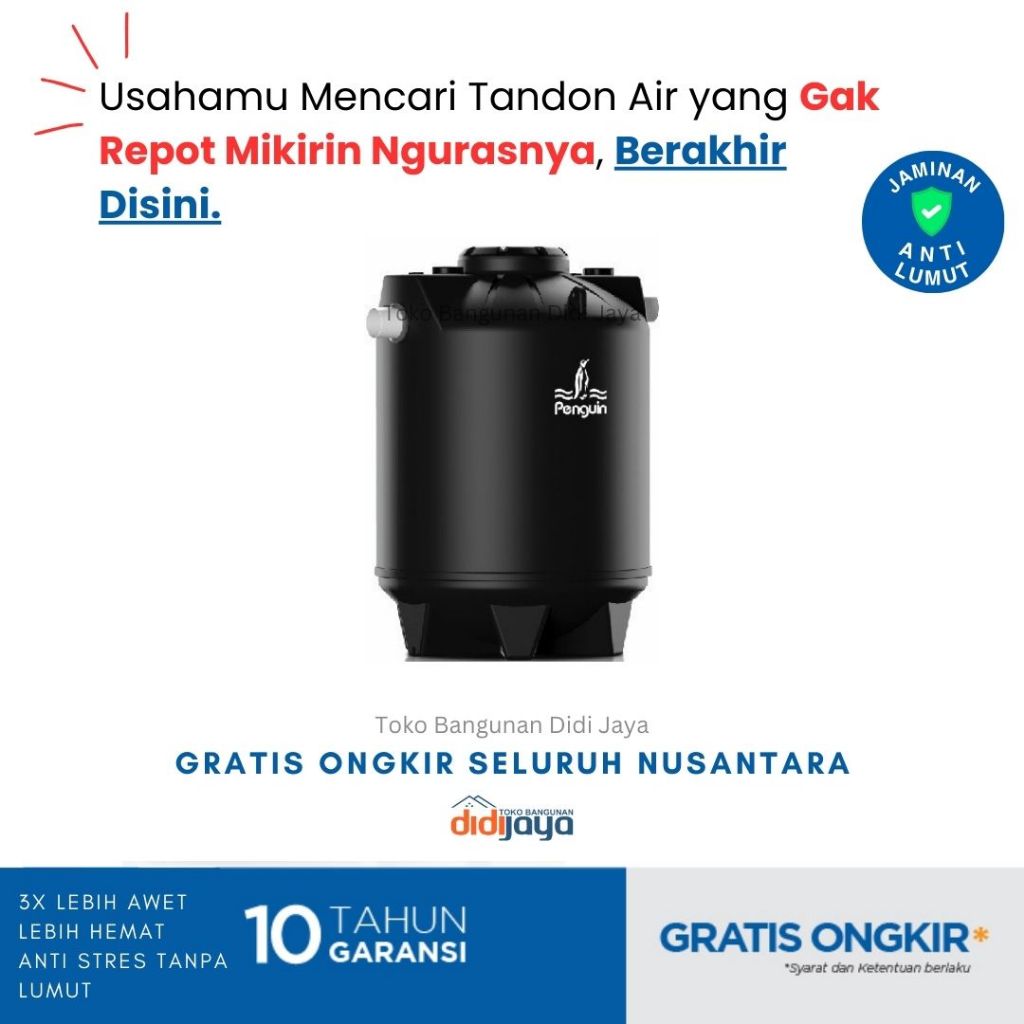 Jual Septic Tank Biorotech Penguin BIS 100 1000 Liter | Toren Air ...