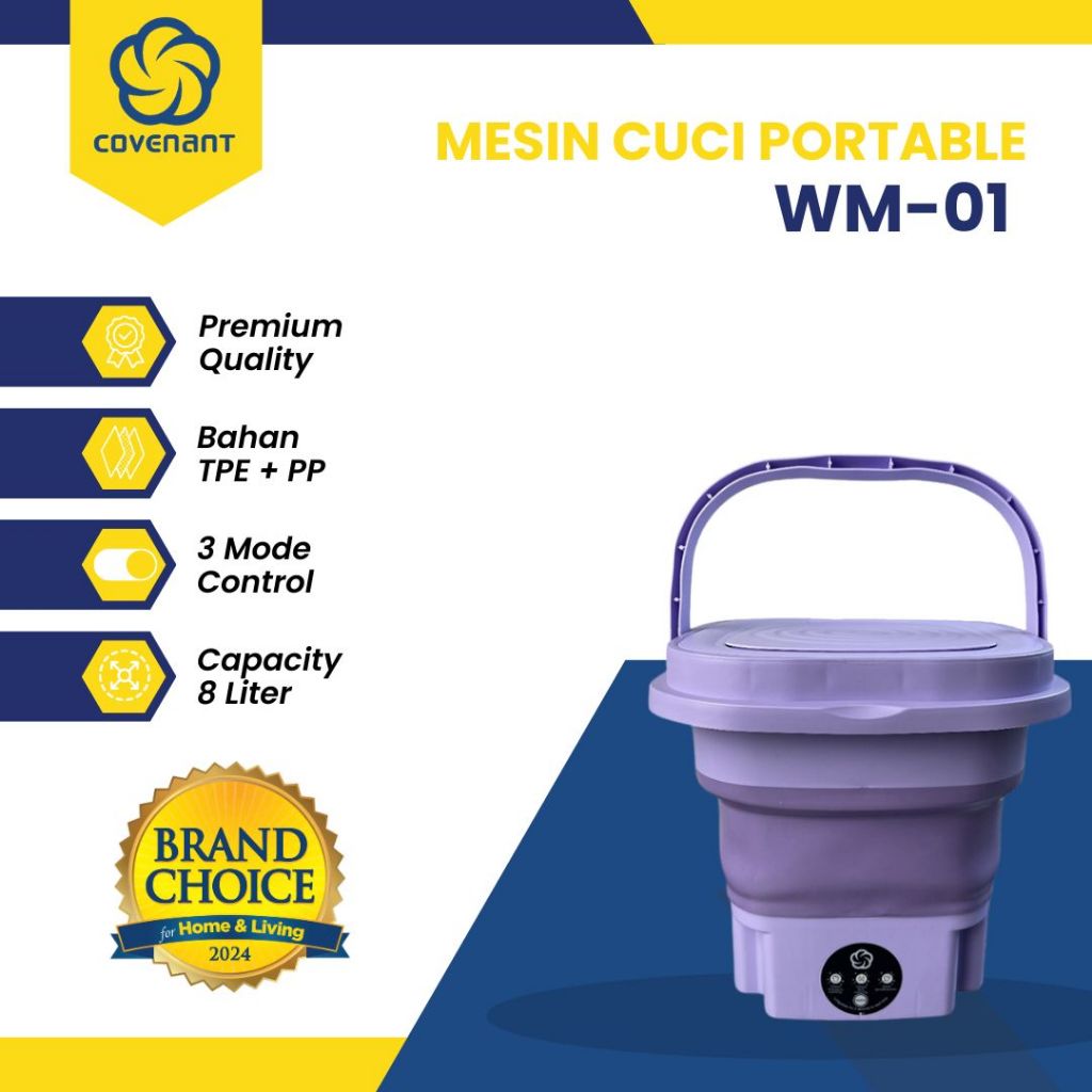 Jual Covenant WM Mesin Cuci Mini Portabel Mesin Cuci Lipat Mini Folding ...