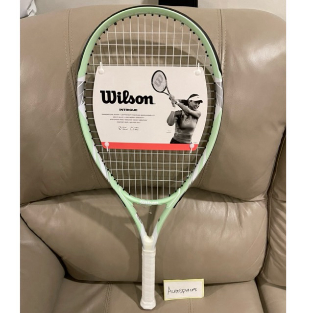 Jual Wilson Intrigue Mint ladies tennis racket Original Ready | Shopee ...