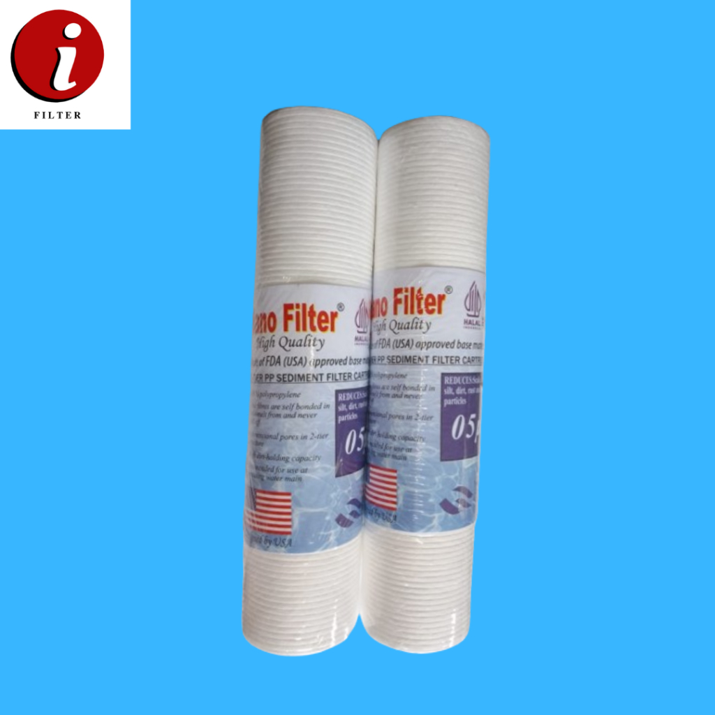 Jual SEDIMENT FILTER 10 INCHI NANO FILTER (5 MIKRON) | Shopee Indonesia